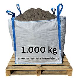 Mutterboden im Big Bag 1000 kg auf Palette